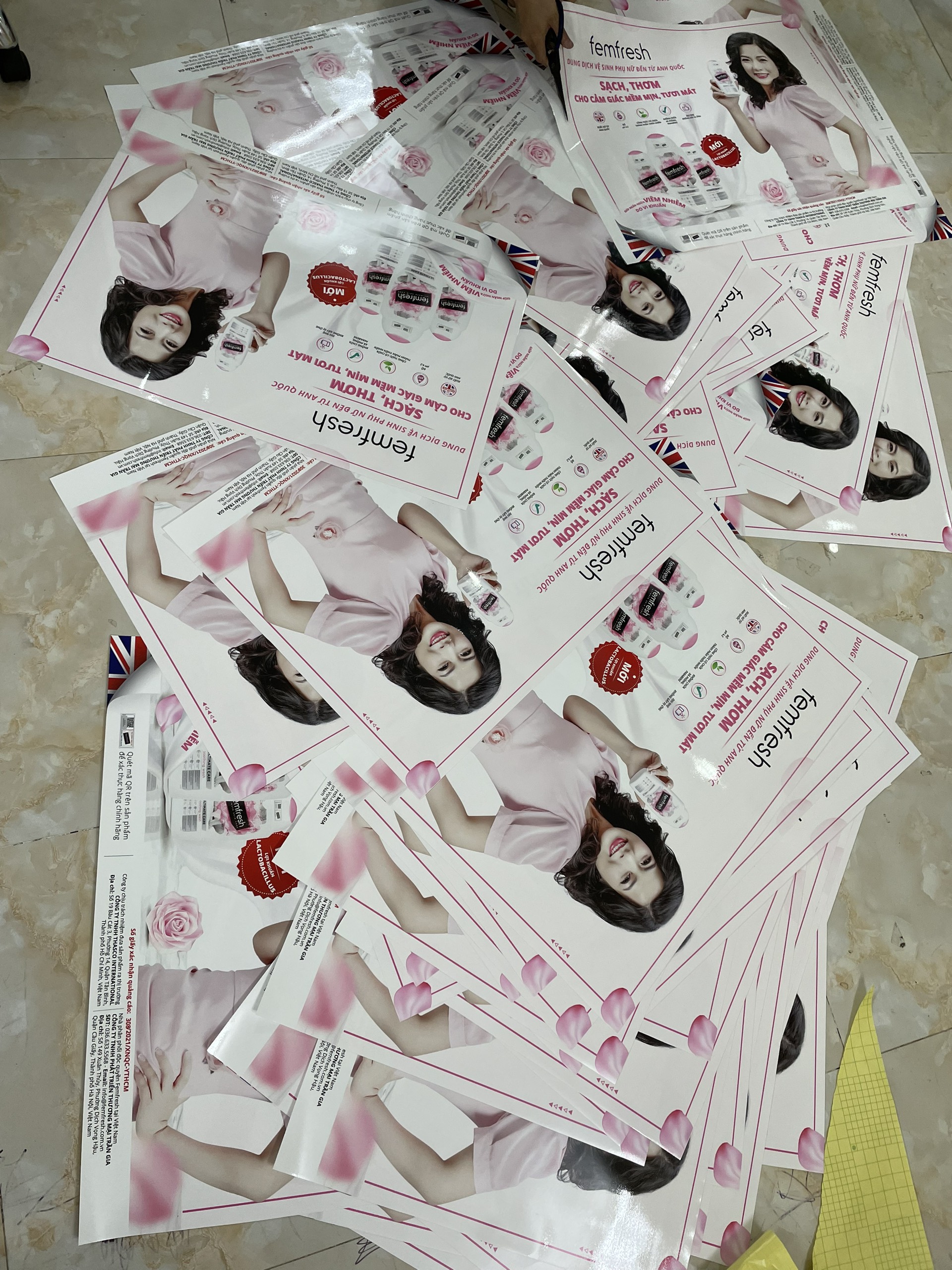 In decal pp trong nhà chất lượng cao đảm bảo màu đẹp