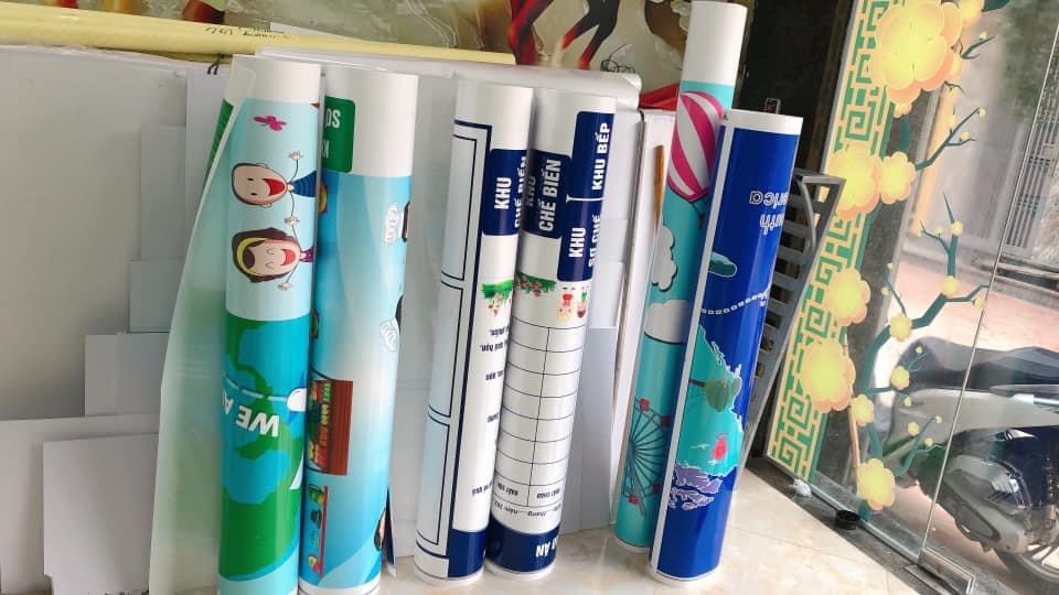 In decal pp trong nhà chất lượng cao đảm bảo màu đẹp